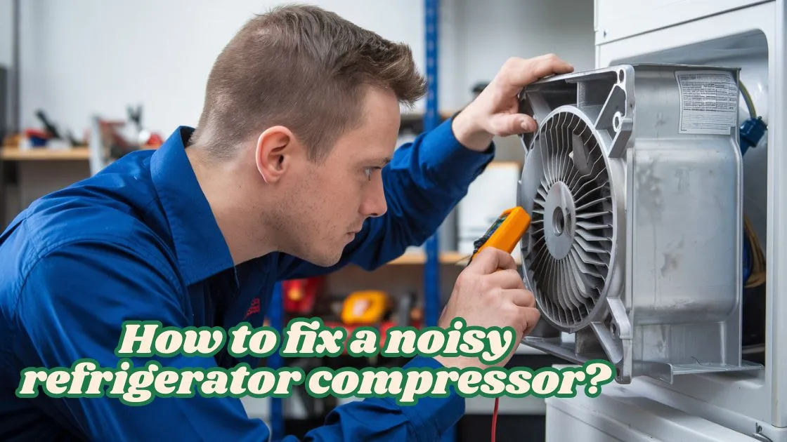How to fix a noisy refrigerator compressor? Easy Solutions