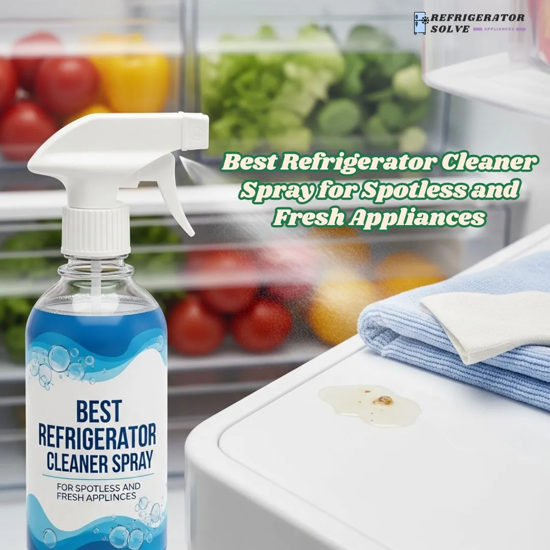 Best Refrigerator Cleaner Spray for Spotless Appliances