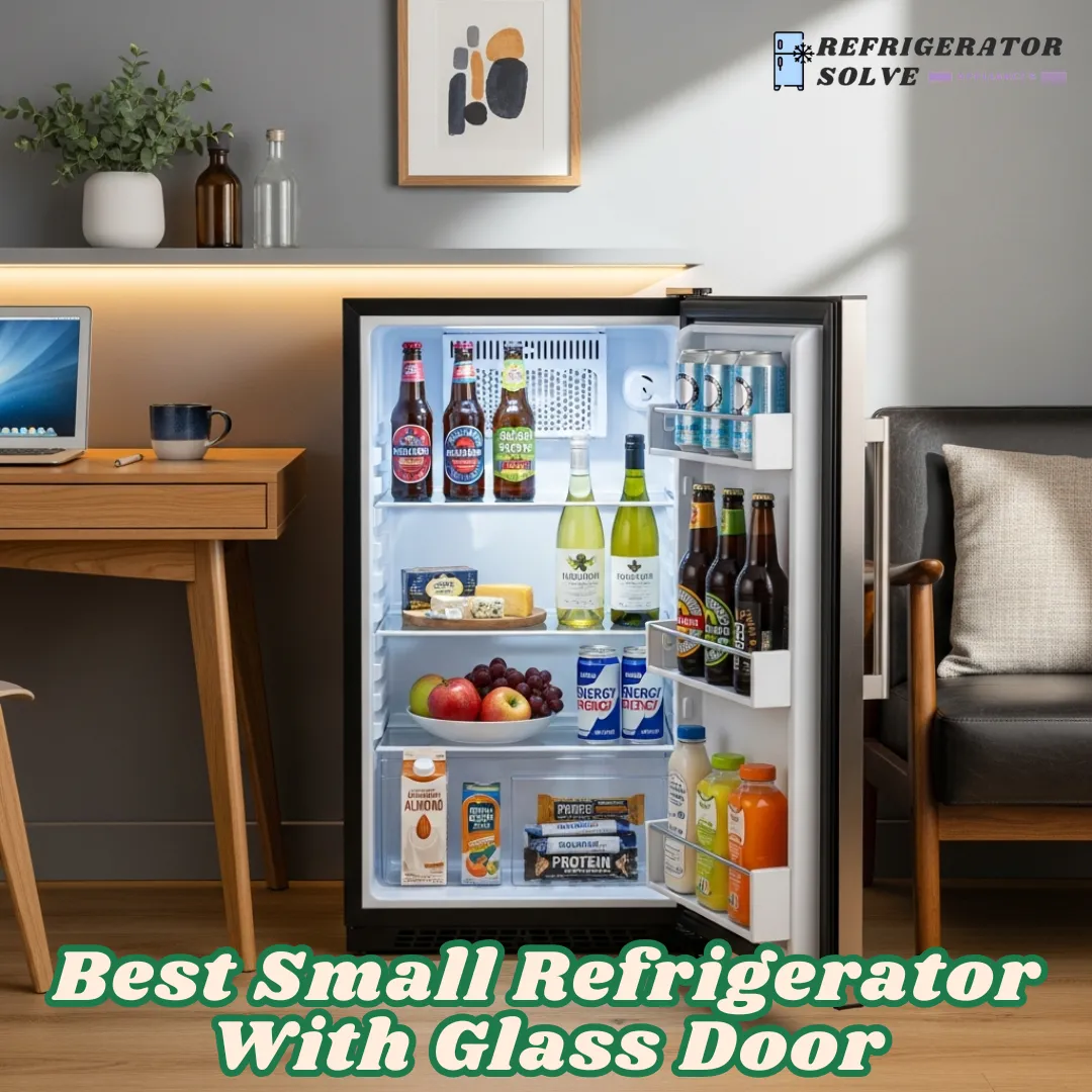 Best Small Refrigerator With Glass Door for Home, Office