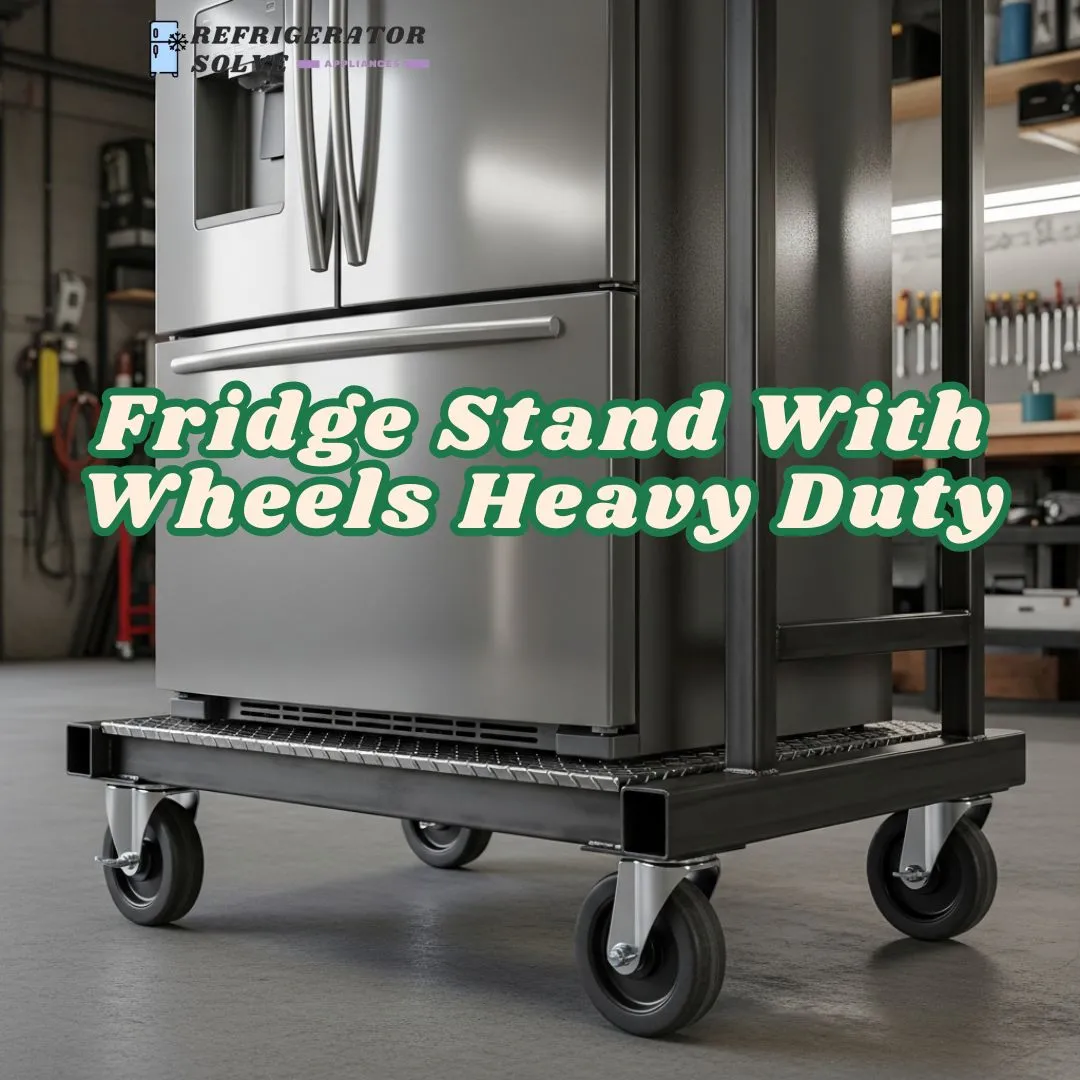 Fridge Stand With Wheels Heavy Duty: Ultimate Mobile Base